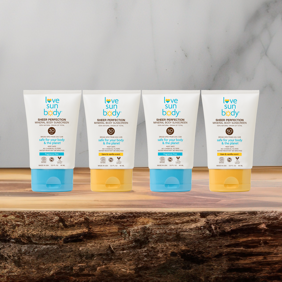 Love Sun Body 100% Natural Origin Mineral Sunscreens